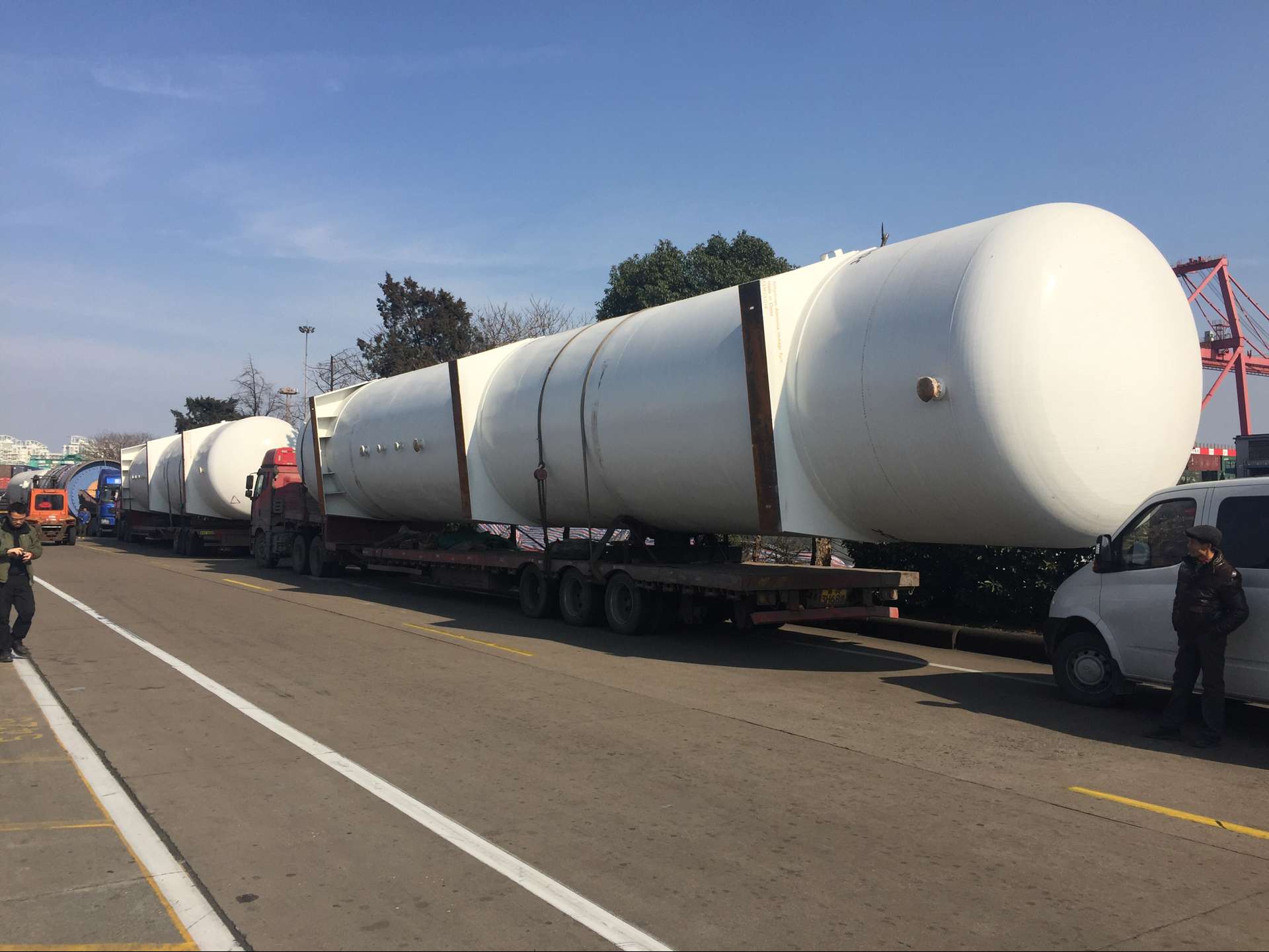 10 units 200 m3 ASME LPG storage tank for Africa - clwvehicle